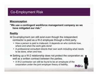 Hiring Free Agents (Independent Consultants) | PPT