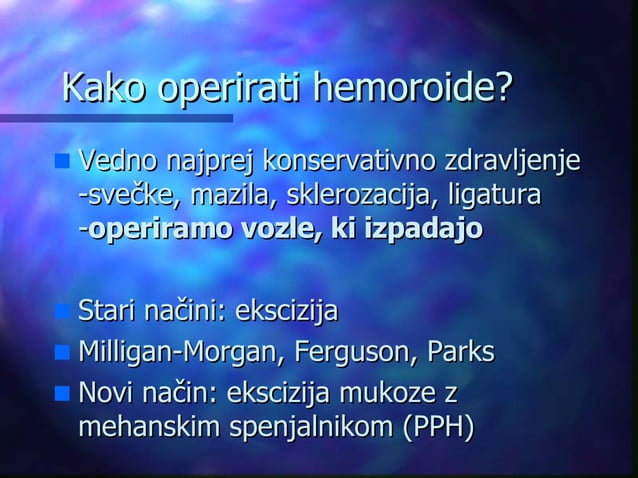 Proktologija Koncna Verzija | PPT