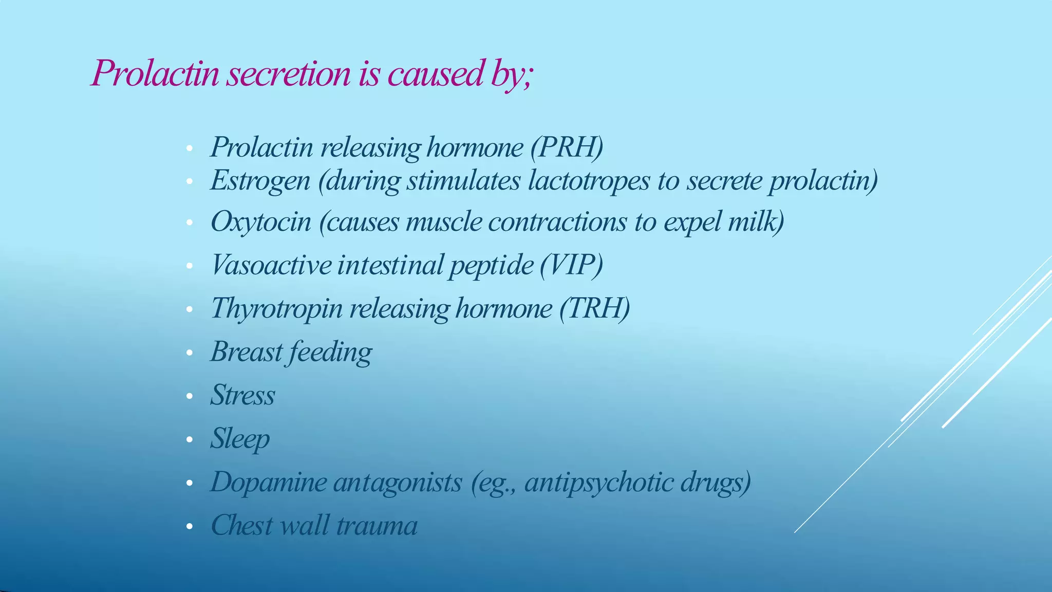 Prolactin & Oxytocin.pptx | Pregnancy | Reproductive Health
