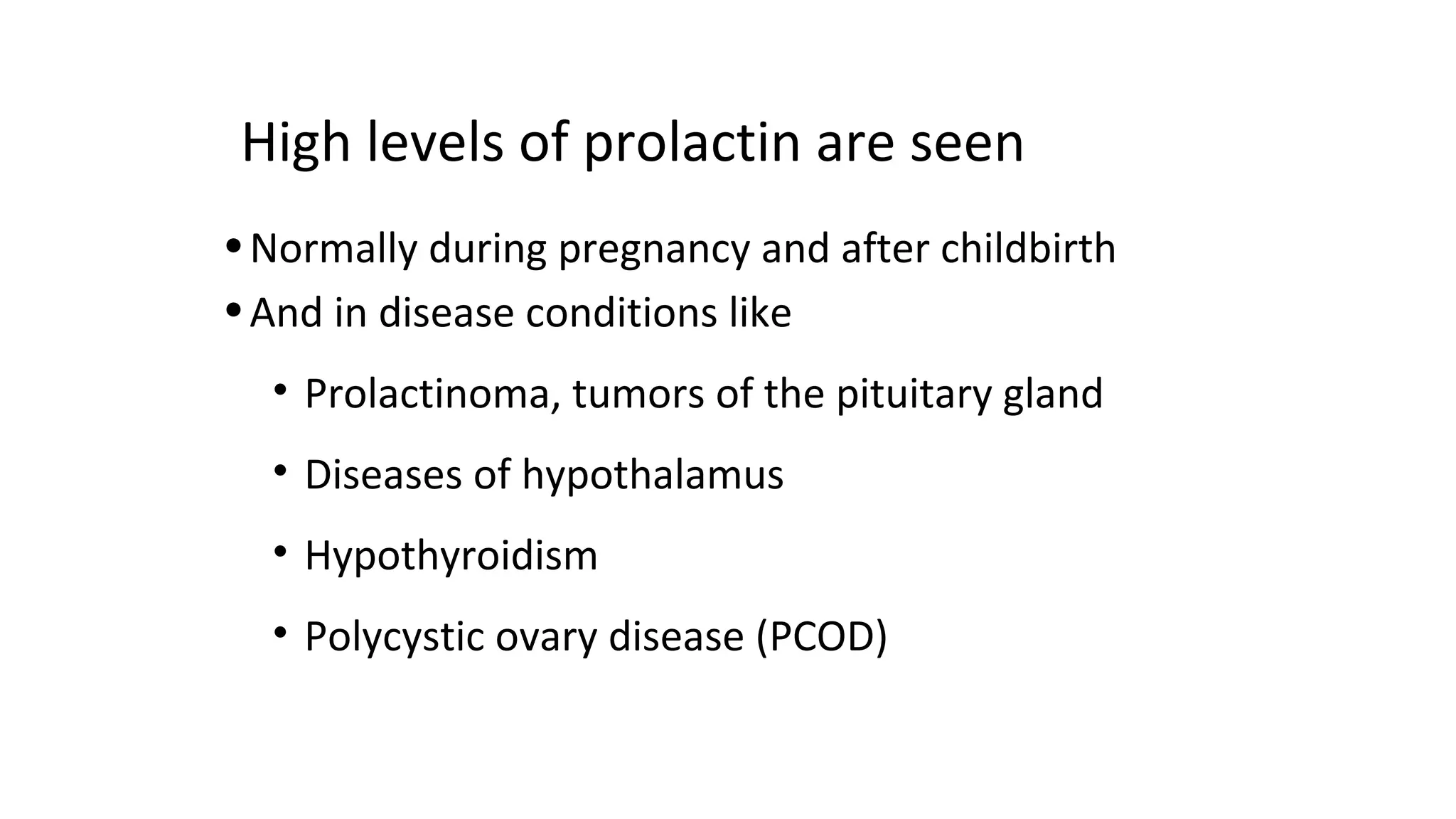 Prolactin test | ODP