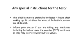 Prolactin test | ODP