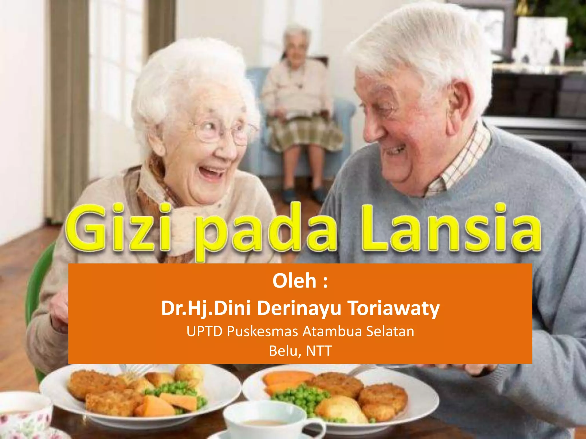 Penyuluhan PROLANIS Gizi pada Lansia | PPTX