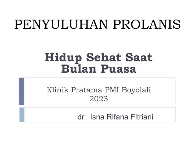 Prolanis hidup-sehat-berpuasa.ppt