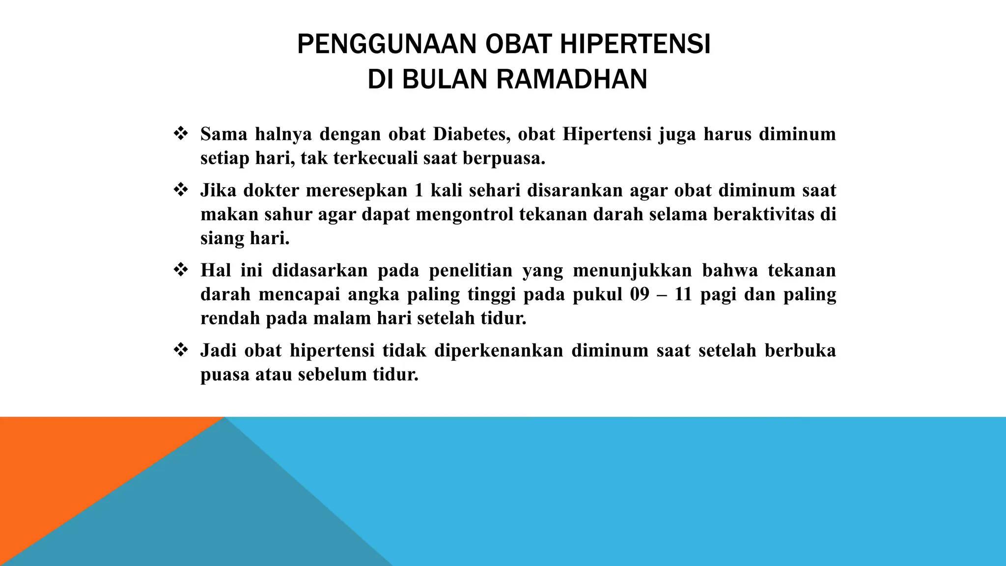 PROLANIS PUASA, DM, dan HT - dr. Rif.pptx