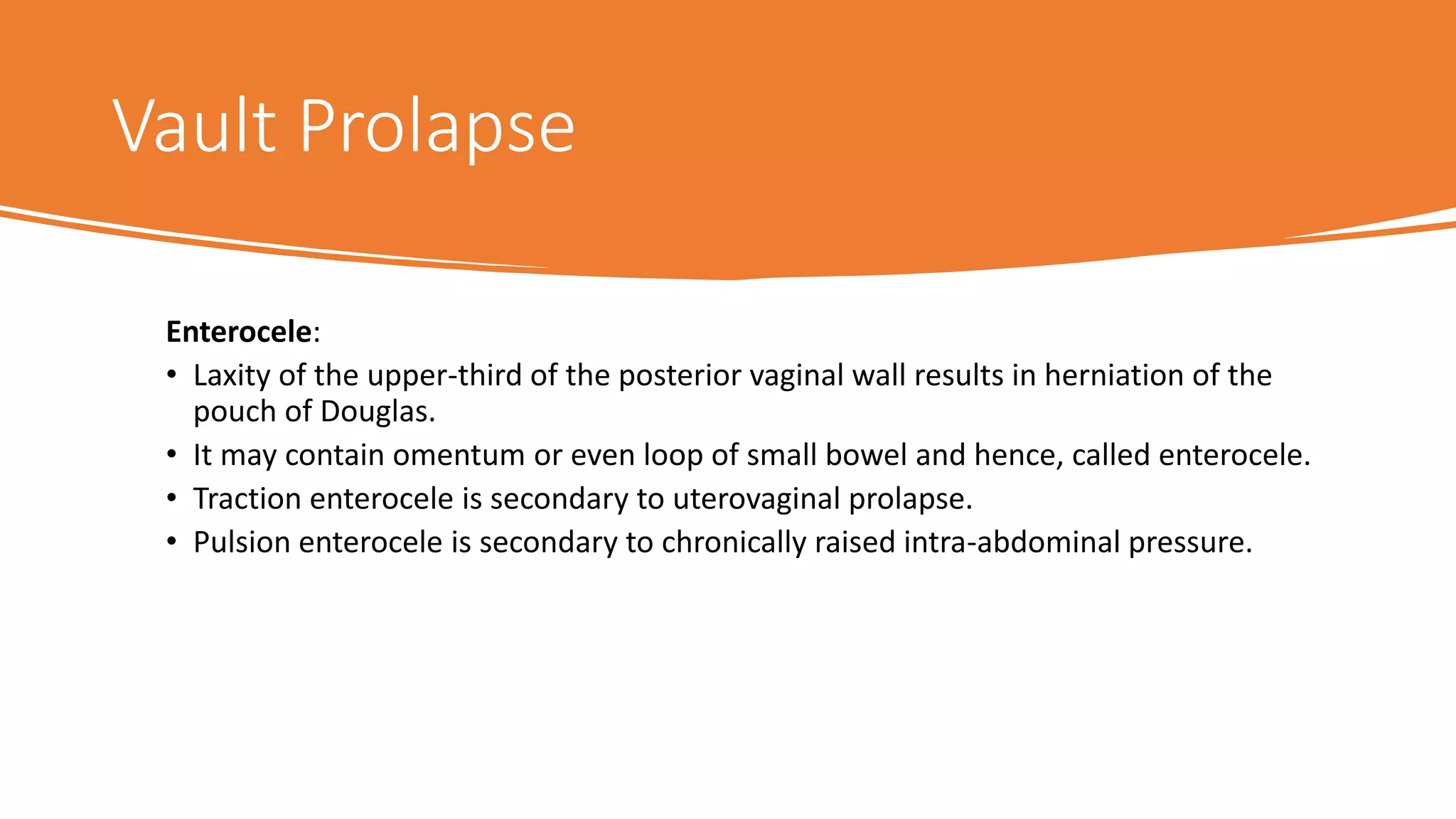 Prolapse | PPTX
