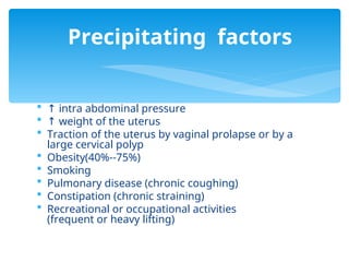 Vaginal Prolapse powerpoint presentation | PPT