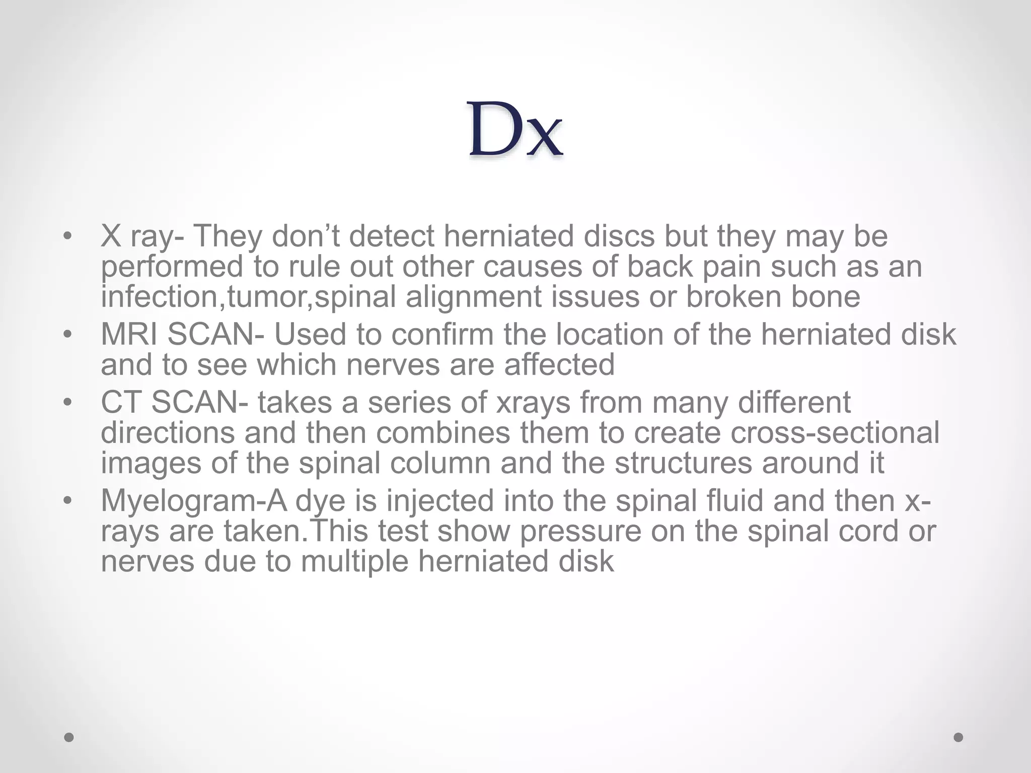 Prolapsed disc | PPTX