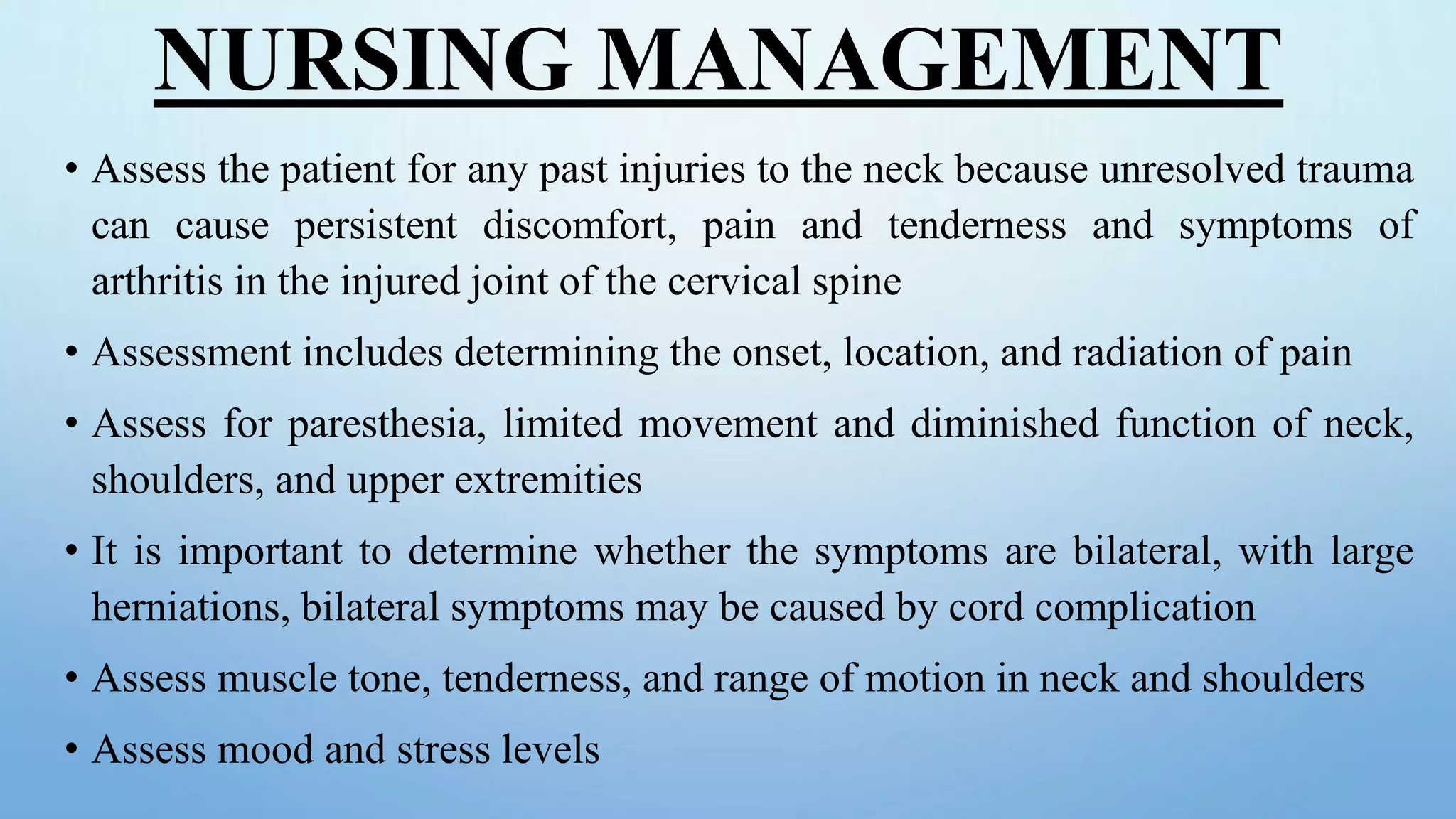 Prolapsed intervertebral disc ppt slideshare | PPTX