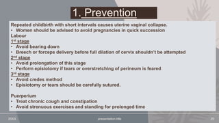 Prolapse of the uterus.pptx