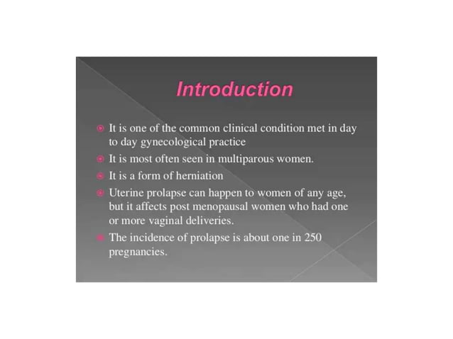 Prolapse of Uterus.pptx