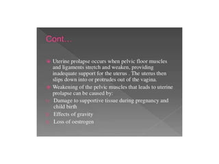 Prolapse of Uterus.pptx