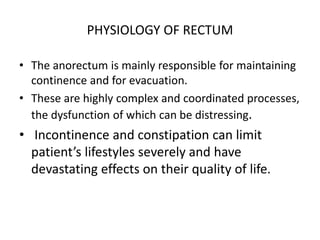 Prolapse rectum | PPTX