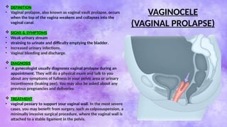 Prolapse Types gynecology practice in medicine | PPTX