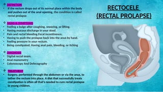 Prolapse Types gynecology practice in medicine | PPTX