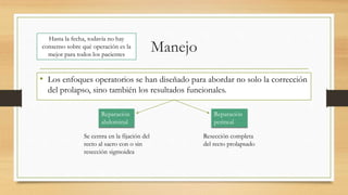 Prolapso rectal | PPTX