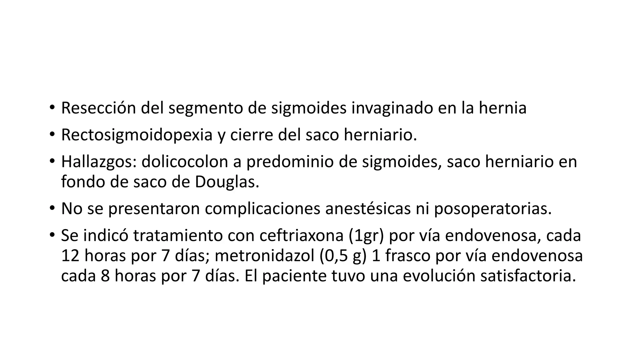 Prolapso rectal y presentacion de caso | PPTX