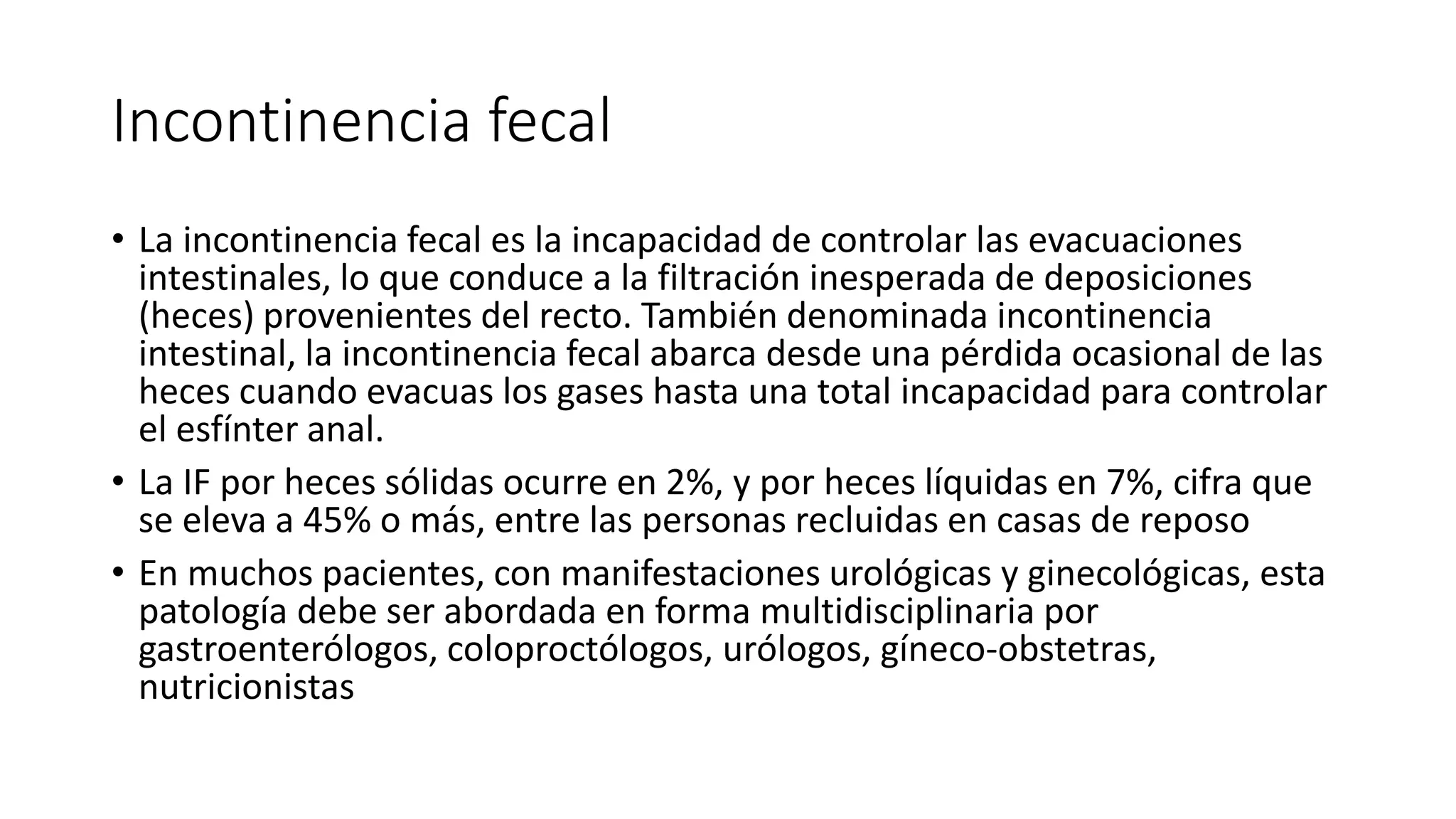 Prolapso rectal y presentacion de caso | PPTX