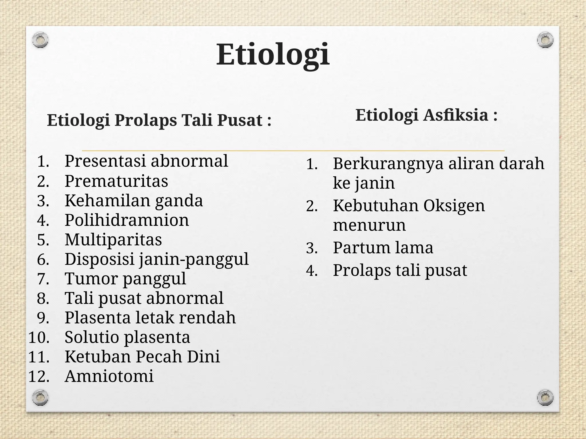 Case prolaps tali pusat, anatom8, fisiologi, patofisiologi | PDF