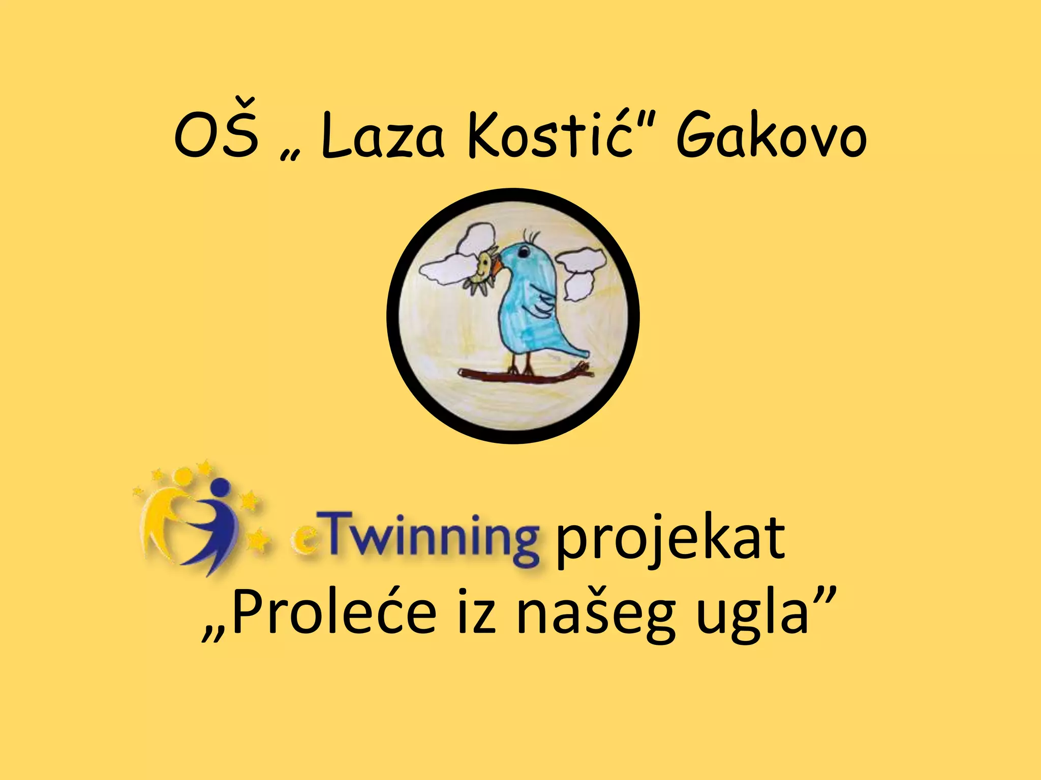 Prolece iz naseg ugla zavrsna prezentacija | PPTX