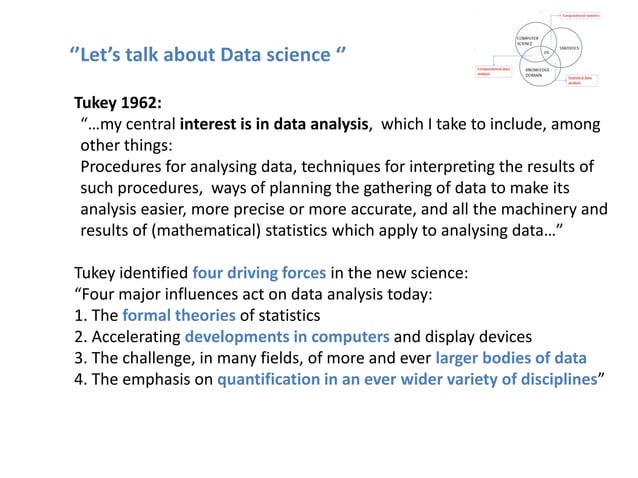 Data Science definition | PPT