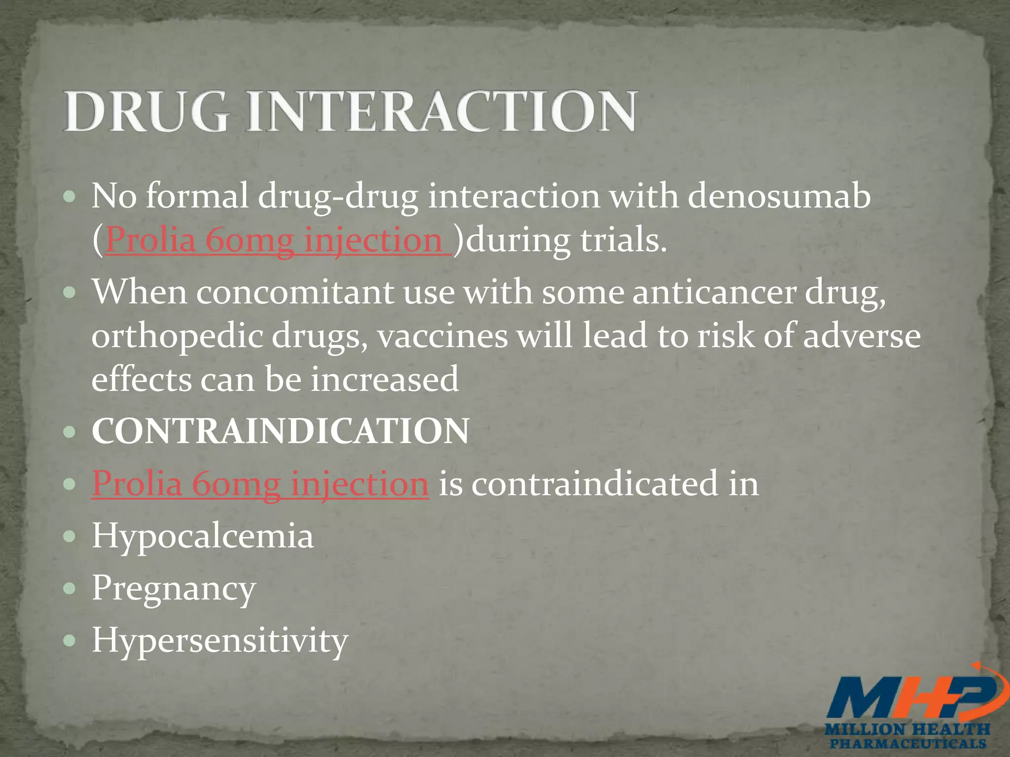 Prolia 60mg injection | PPTX