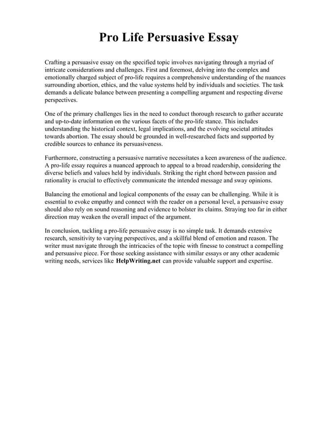 Pro Life Persuasive Essay.pdf