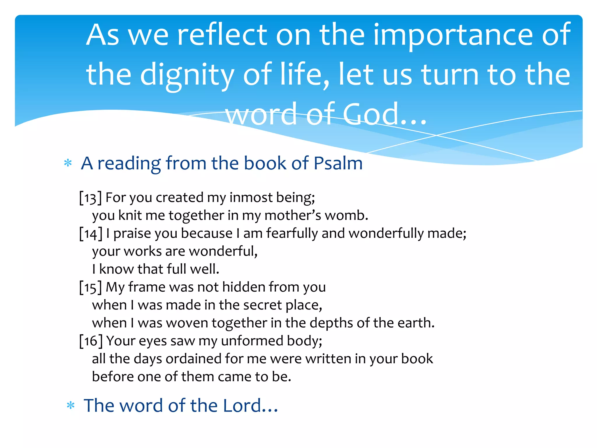 Prolife presentation | PPTX