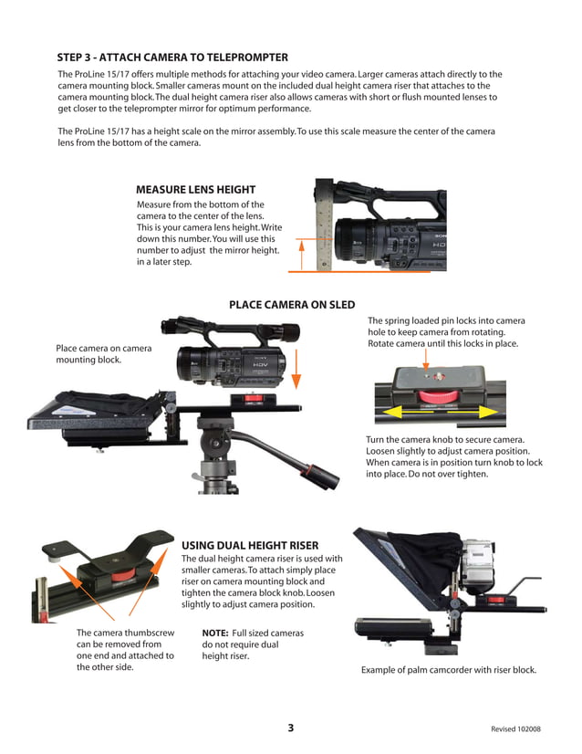 Prompterpeople Proline 17 | PDF