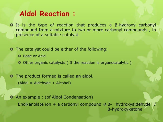Proline catalyzed aldol reaction | PPT Proline catalyzed aldol reaction | PPT