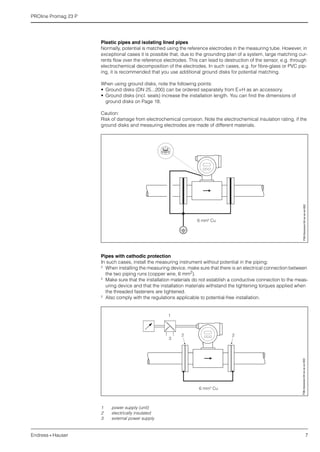 Proline PROline promag 23P -Electromagnetic Flowmeter | PDF