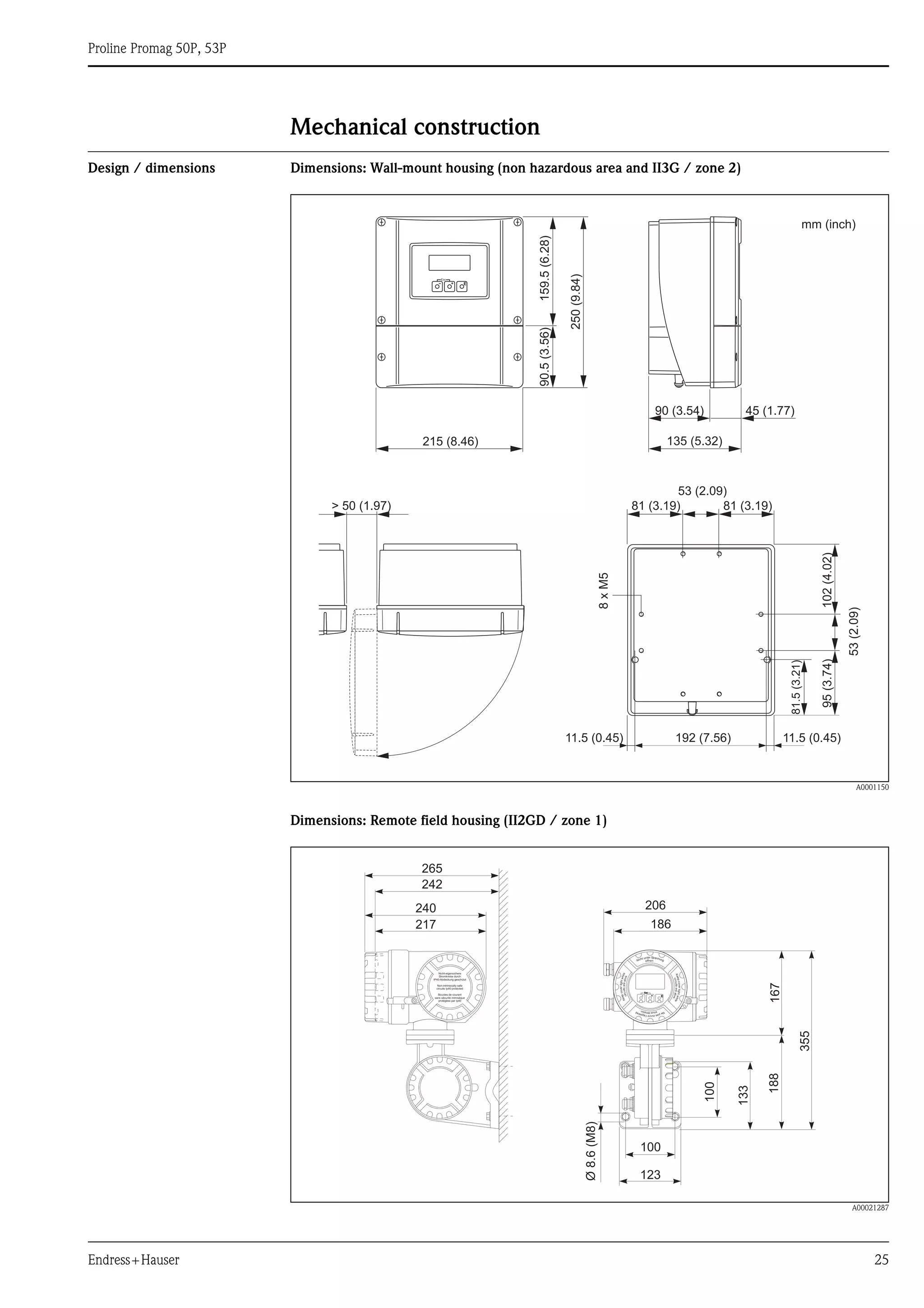Proline Promag 50P, 53P-Electromagnetic Flowmeter | PDF