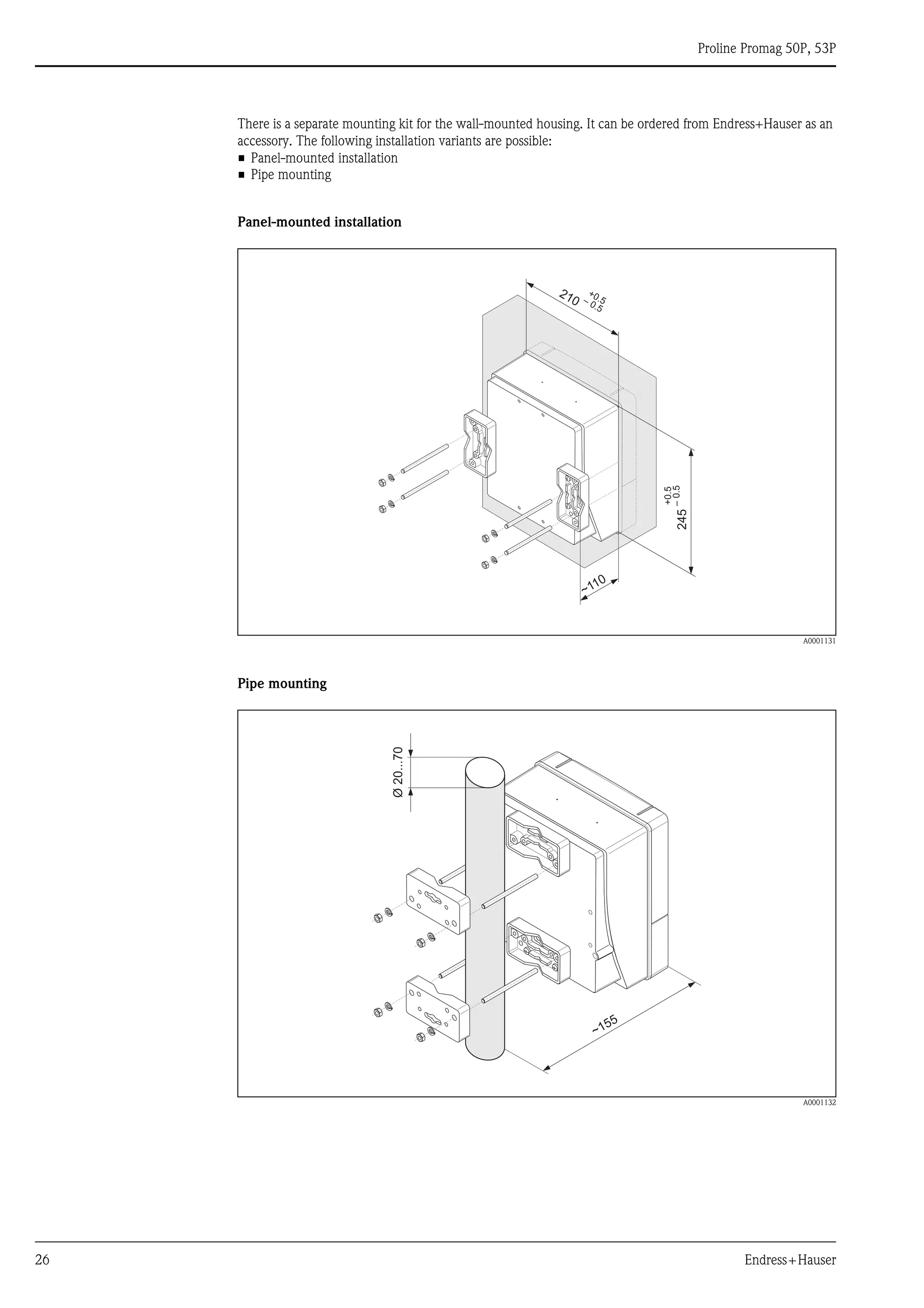 Proline Promag 50P, 53P-Electromagnetic Flowmeter | PDF