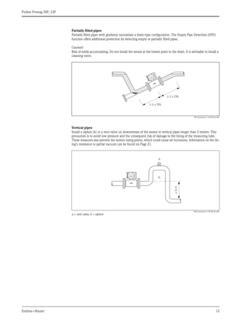 Proline Promag 50P, 53P-Electromagnetic Flowmeter | PDF