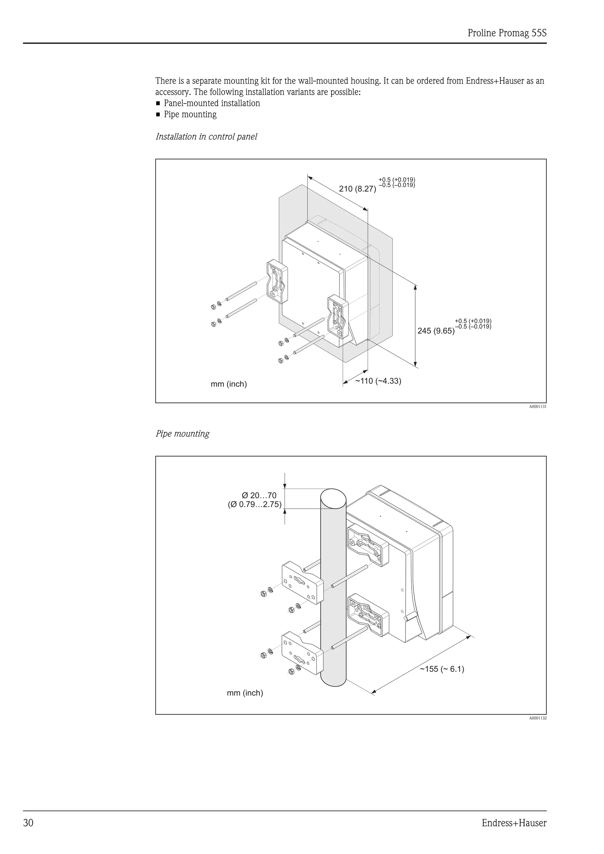 Proline promag 55 s endress+hauser datasheet-electromagnetic flowmeter ...