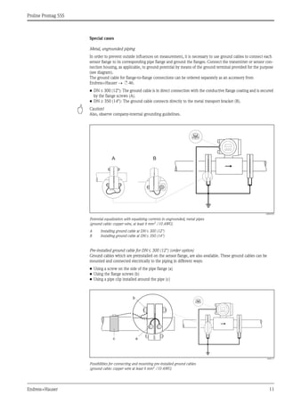 Proline promag 55 s endress+hauser datasheet-electromagnetic flowmeter ...
