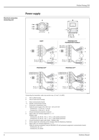 Proline promag 55 s endress+hauser datasheet-electromagnetic flowmeter ...