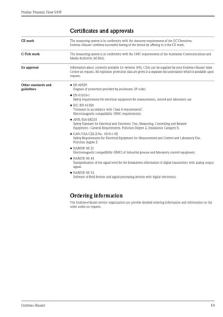 Proline prosonic flow 91 w endress+hauser datasheet-ultrasonic ...