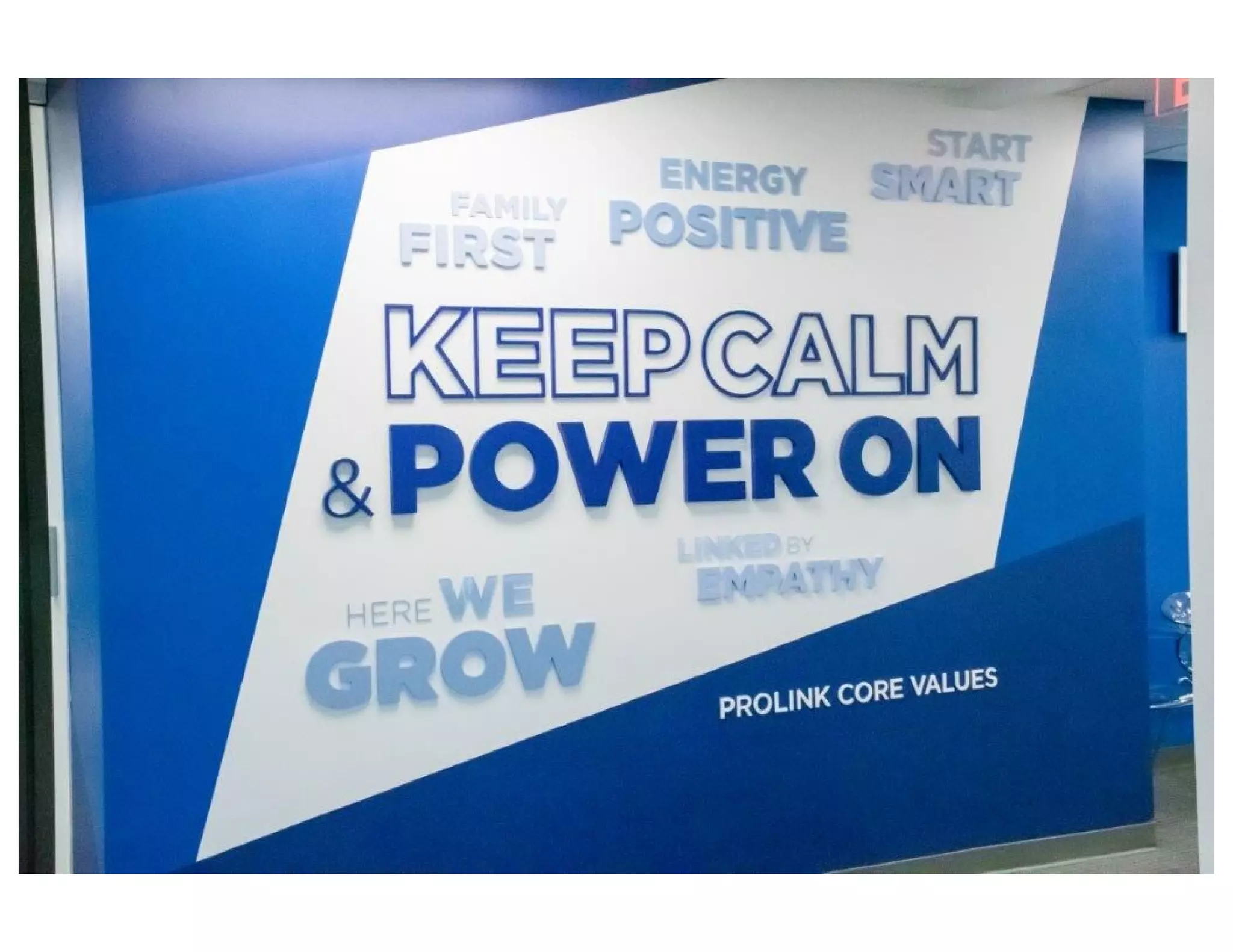 ProLink Core Values Mural at Prolink Staffing Cincinnati | PDF | Careers