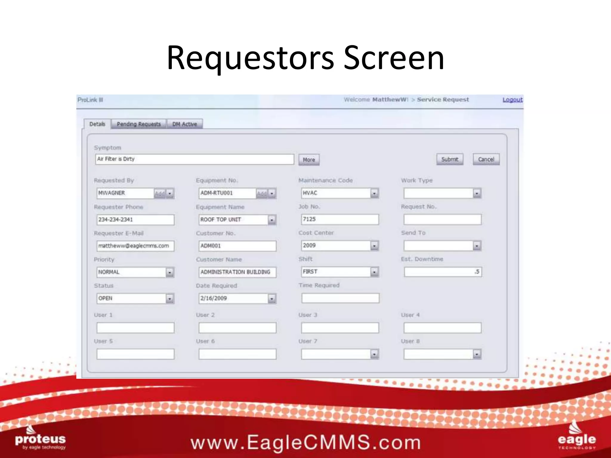 ProLink III Web Based Service Request Module | PPSX