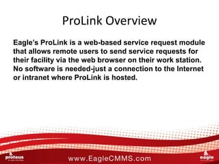 ProLink III Web Based Service Request Module | PPSX
