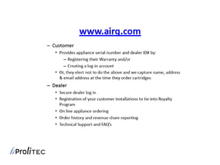 Prolitec Dealer Info | PPT | Automotive