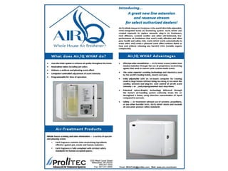 Prolitec Dealer Info | PPT | Automotive