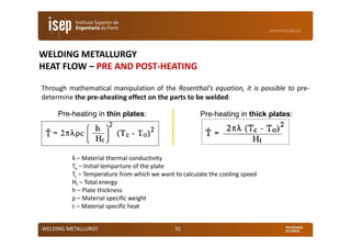 WELDING METALLURGY EXPLAINED - ENG. CLASS | PDF