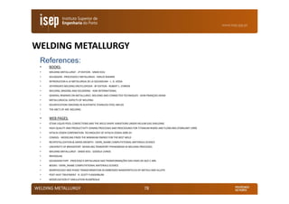 WELDING METALLURGY EXPLAINED - ENG. CLASS | PDF