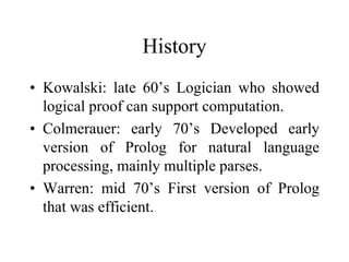 Prolog | PPT