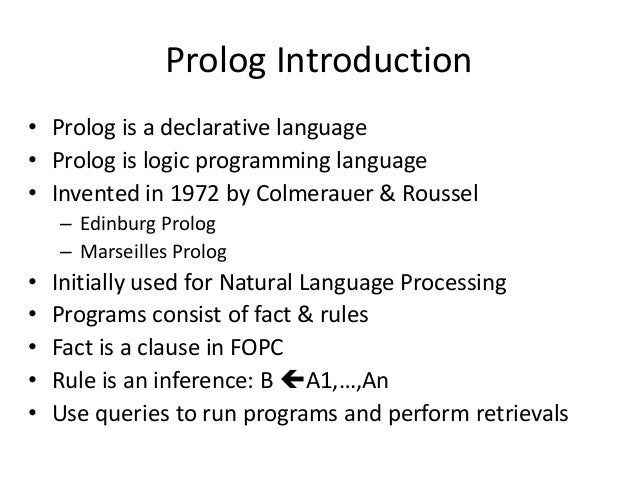 Prolog 7-Languages