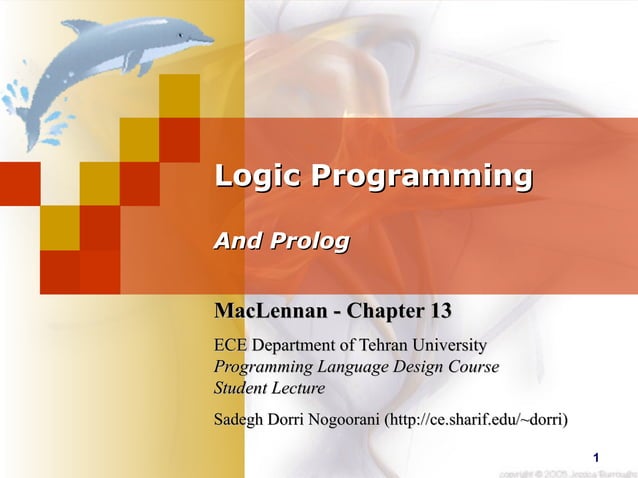 Logic Programming and Prolog | PPT