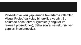 Prolog Recursion Lesson | PPTX