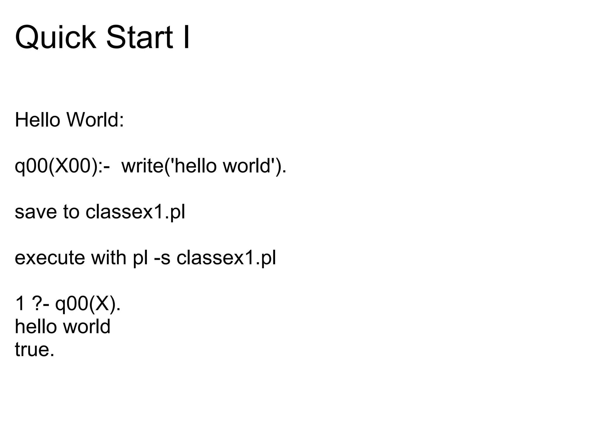 Prolog Class Slidesforsecondlife Ppt