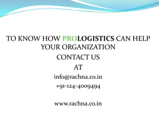 PROLOGISTICS | PPT
